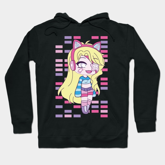 Gacha Life Series - NightCore Girl - Gacha Life - Hoodie | TeePublic