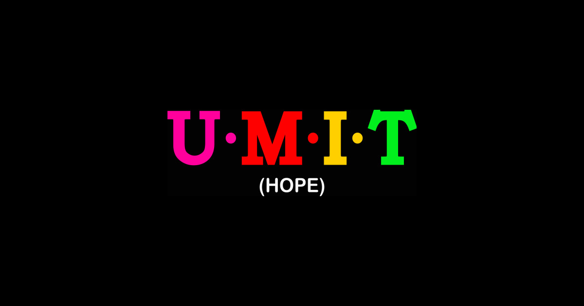 Umit - Hope. - Umit - Sticker | TeePublic
