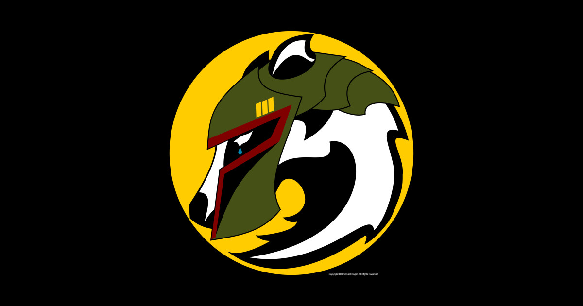 The Sad Badger - Boba Fett - Sticker | TeePublic