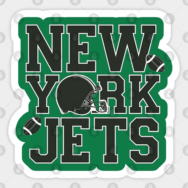 NEW YORK JETS - DARK GREEN - New York Jets - Sticker | TeePublic