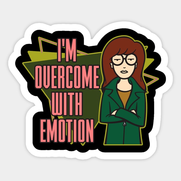 Emotion Girl High style - Daria - Sticker | TeePublic