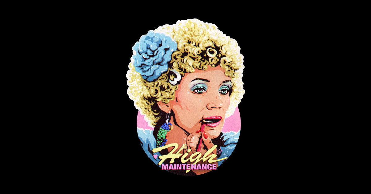 HIGH MAINTENANCE - Kath And Kim - Sticker | TeePublic