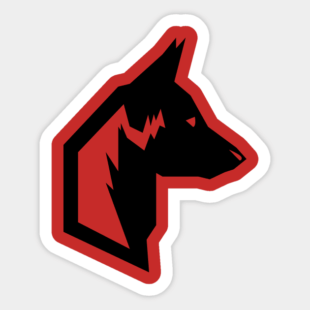 Malinois logo - Malinois Dog - Sticker | TeePublic