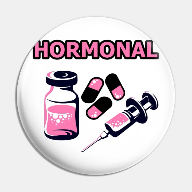 Hormonal MTF Transgender Trans Woman Transfem Pride - Transgender - Pin ...