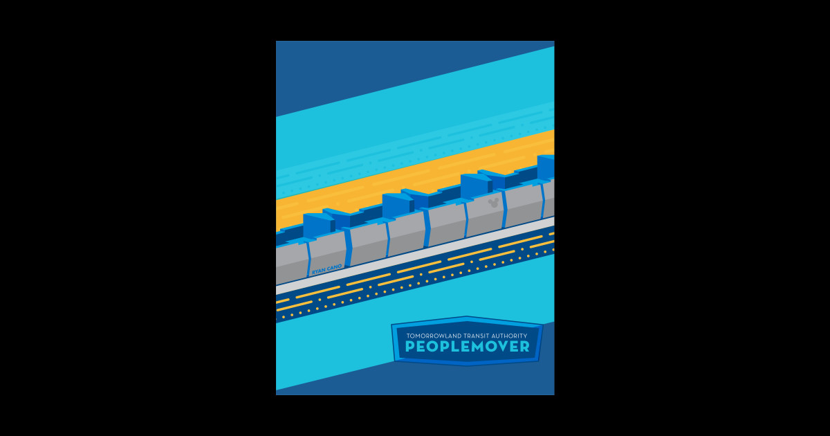 People Mover - Disney - Sticker | TeePublic