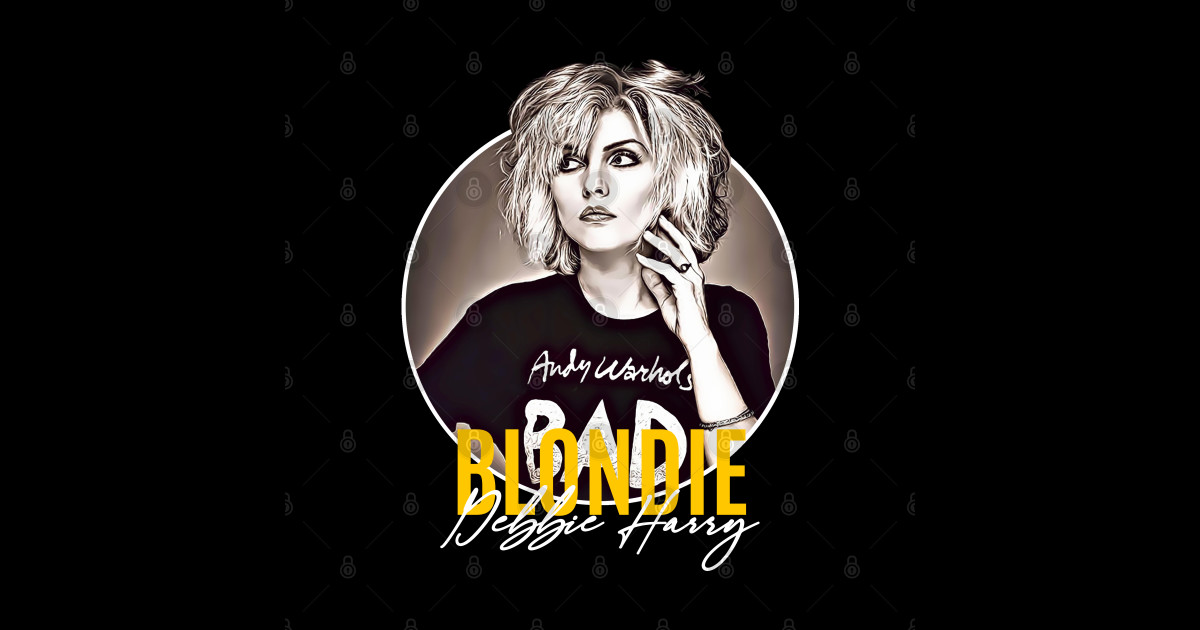 RETRO ART 80S BLOONDIEE - Blondie - Sticker | TeePublic
