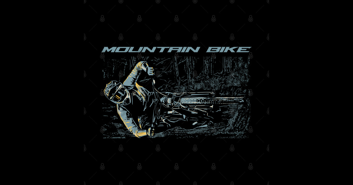 Mtb enduro - Mtb - Sticker | TeePublic