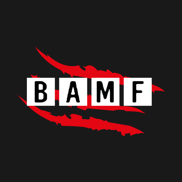 BAMF - Wrestling - T-Shirt | TeePublic
