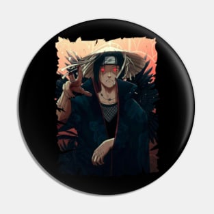 Itachi Uchiha Anime Design Pins and Buttons for Sale | TeePublic