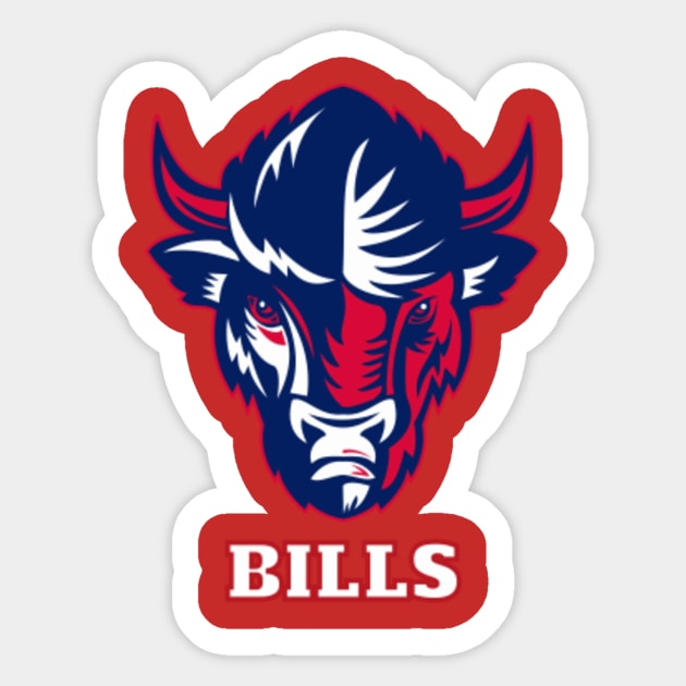 Buffalo Bills - Buffalo Bills - Sticker | TeePublic