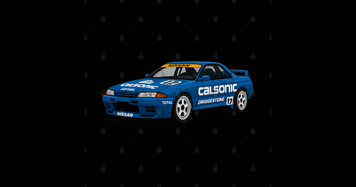 Calsonic GT-R R32 – JDM Legends Never Die - Jdm - Sticker | TeePublic