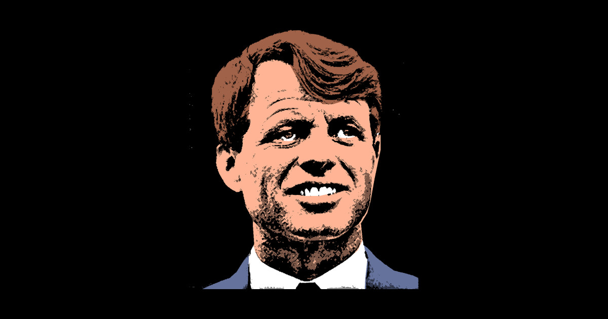 RFK-1968 - Robert Francis Bobby Kennedy - Sticker | TeePublic