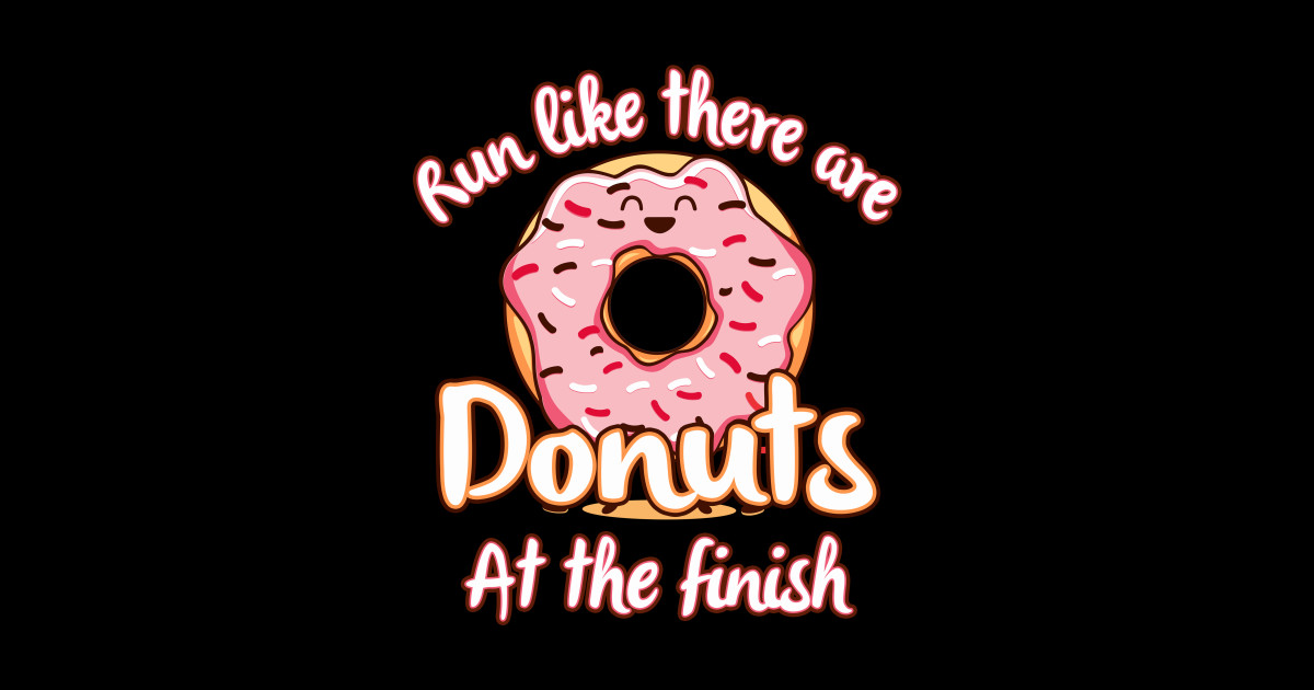 Running donuts food runner cute sports - Running Donuts Food Runner ...