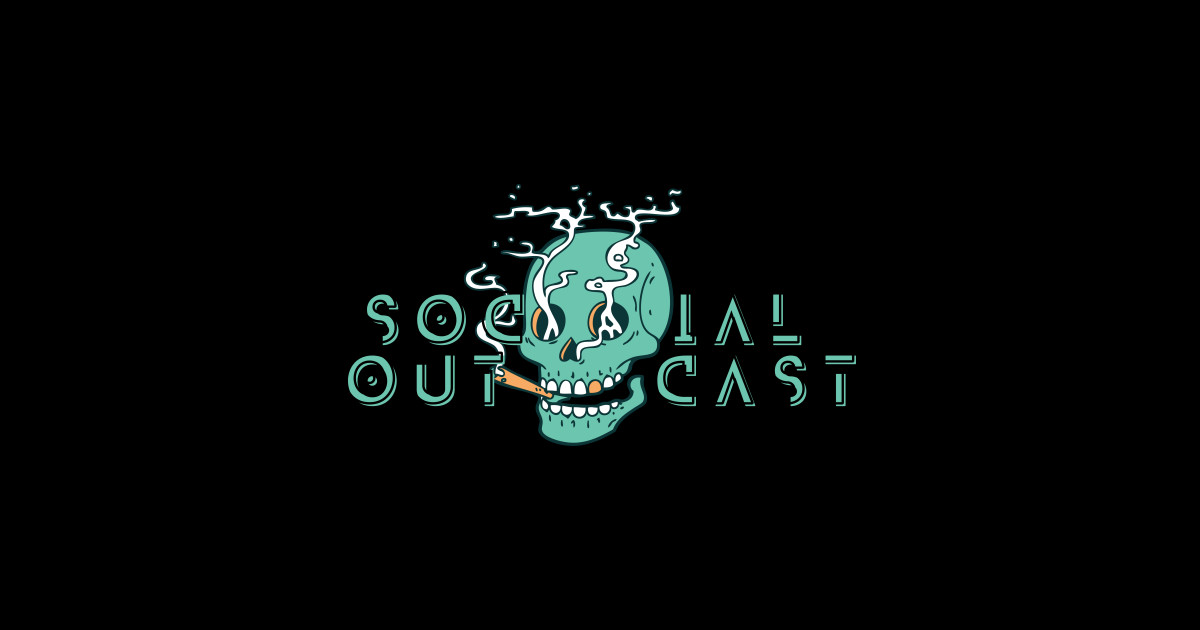 Socially Outcast - Outcasts - Magnet | TeePublic