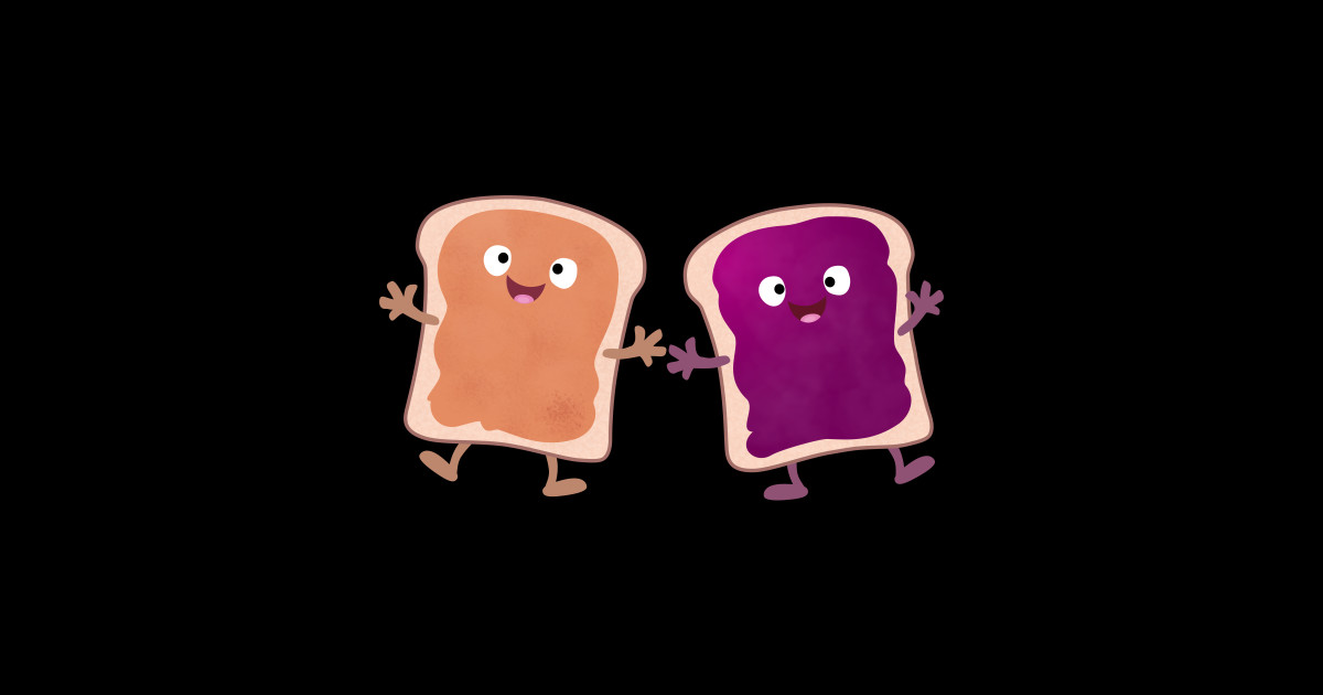 Cute peanut butter and jelly sandwich cartoon - Peanut Butter And Jelly ...