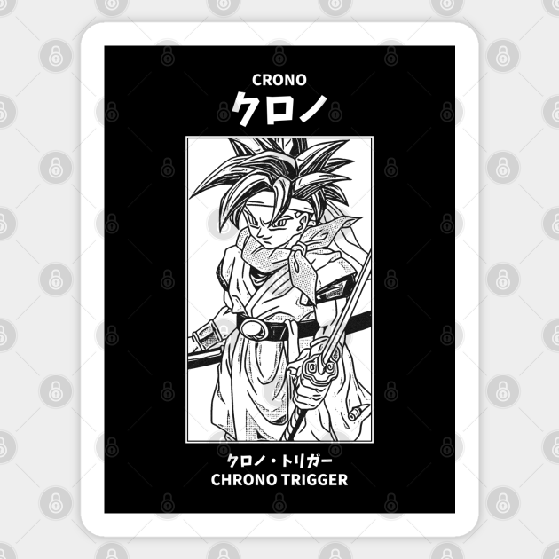 Crono Chrono Trigger - Chrono Trigger - Sticker | TeePublic