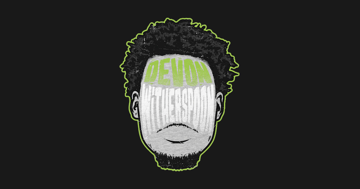 Devon Witherspoon Seattle Player Silhouette - Devon Witherspoon - T ...