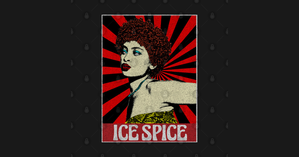 Ice Spice Pop Art Style - Ice Spice - T-Shirt | TeePublic