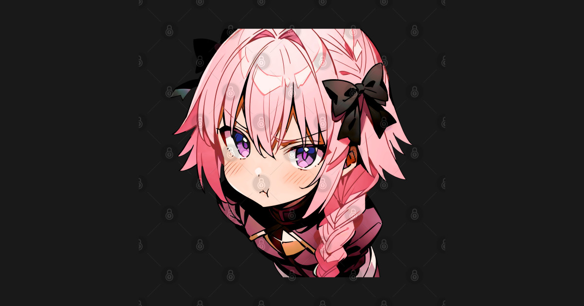 POV Astolfo is mad at you – Kawaii Pouting Anime Boy Meme - Fate Grand ...