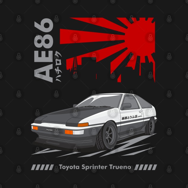 AE86 Sprinter Trueno - Ae86 - T-Shirt | TeePublic