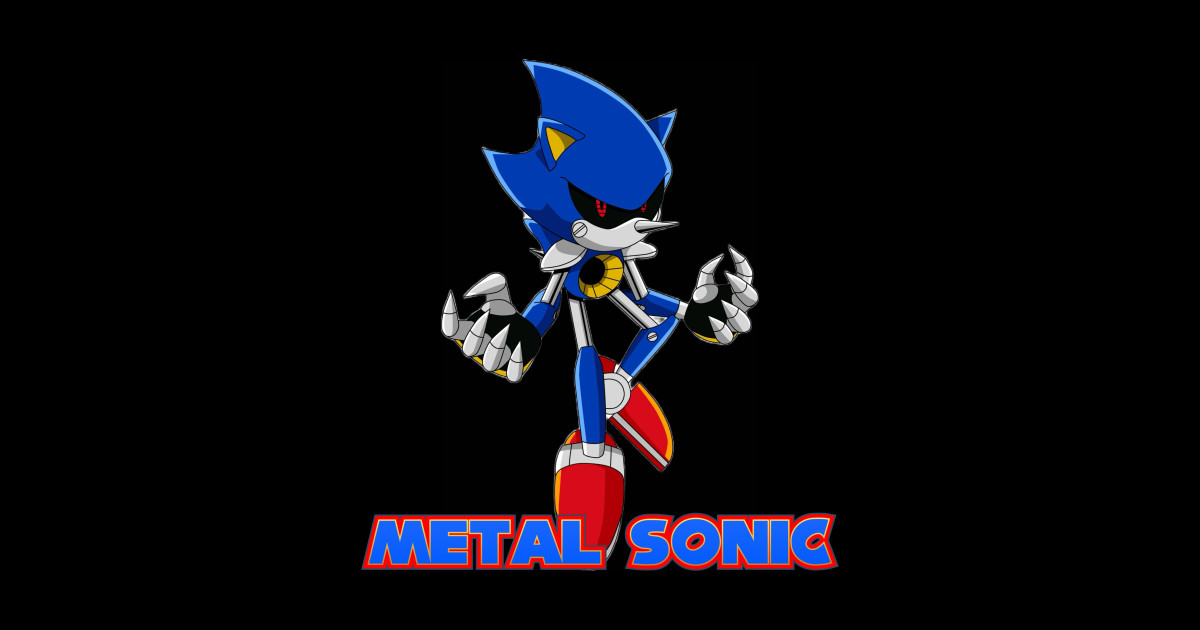 Metal Sonic - Sonic - Posters and Art Prints | TeePublic