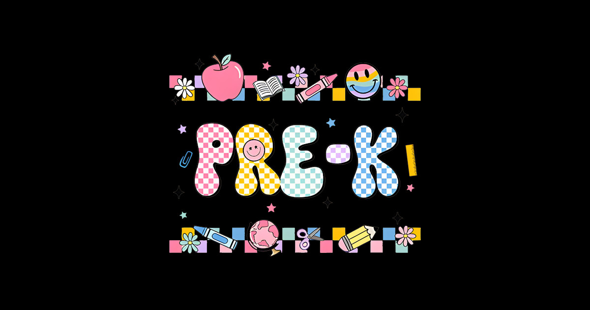 Retro Back to School Bundle, Pre-k Grade, First Day of School, School ...