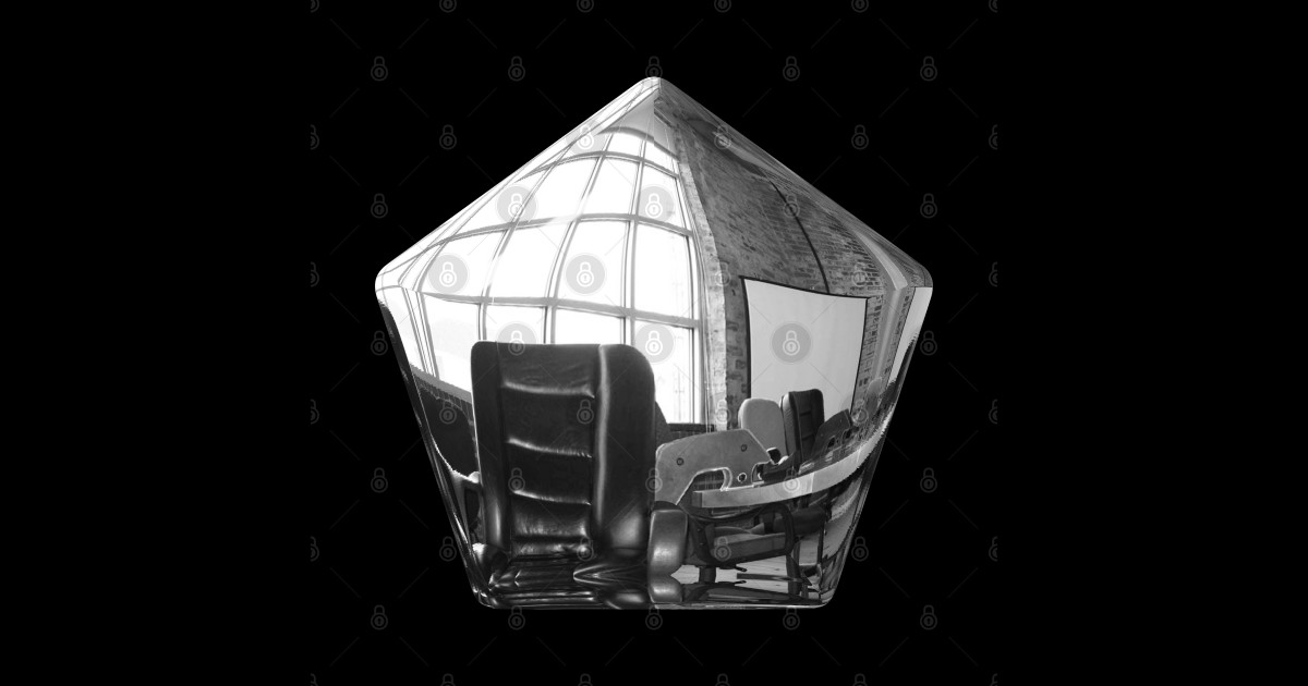 Pentagon ⬠ Chrome Effect - Pentagon - Sticker | TeePublic