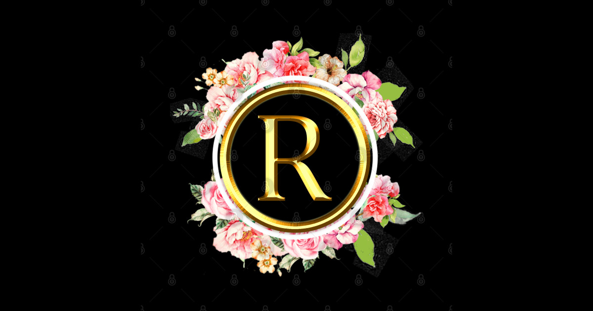 Letter R Shirt Alphabet Letter R Different Colors - Letter R - Sticker ...
