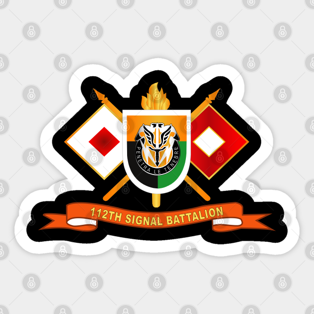 112th Signal Battalion w Signal Branch - Flash w Br - Ribbon X 300 ...