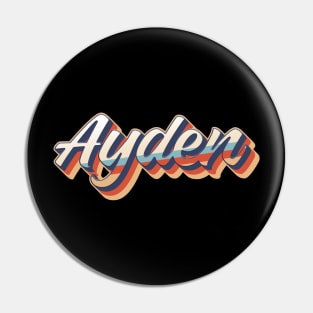 Kristin Name Cool 70s Retro Font Surf Pins and Buttons for Sale | TeePublic