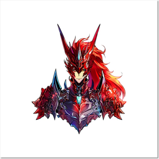 solo leveling mecha igris red armor - Solo Leveling - Posters and Art ...