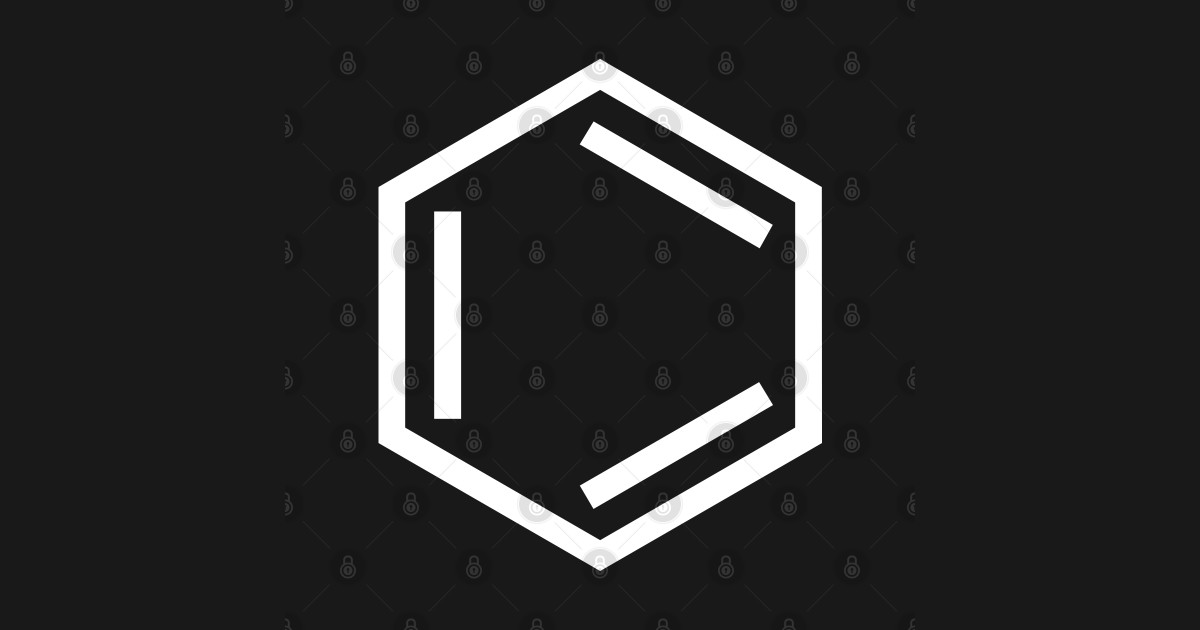 BENZENE RING SYMBOL - Molecule - T-Shirt | TeePublic