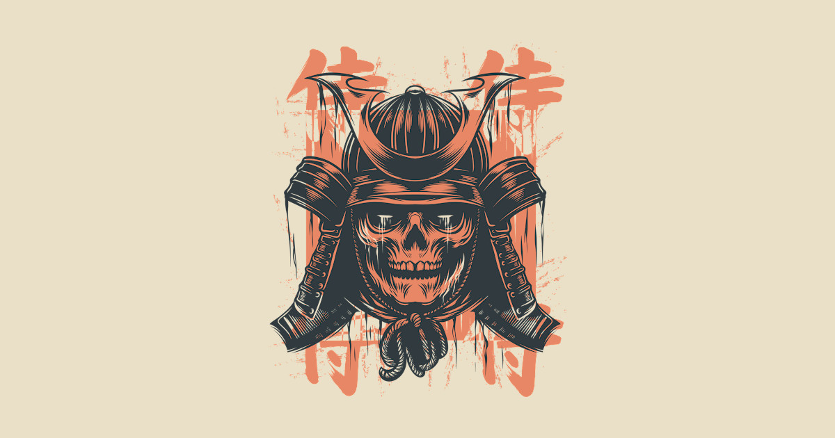 Crying Samurai Japan Artwork - Samurai Art - T-Shirt | TeePublic