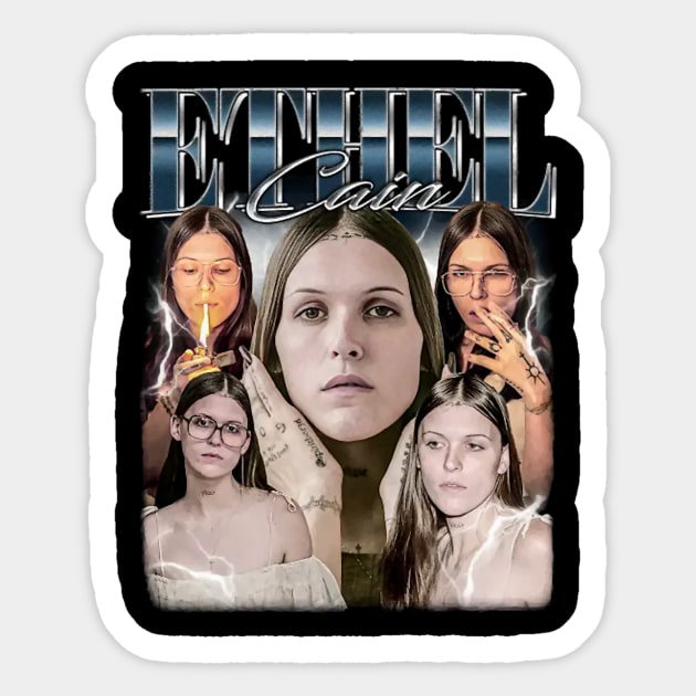 Ethel Cain Bootleg Vintage - Ethel Cain - Sticker | TeePublic