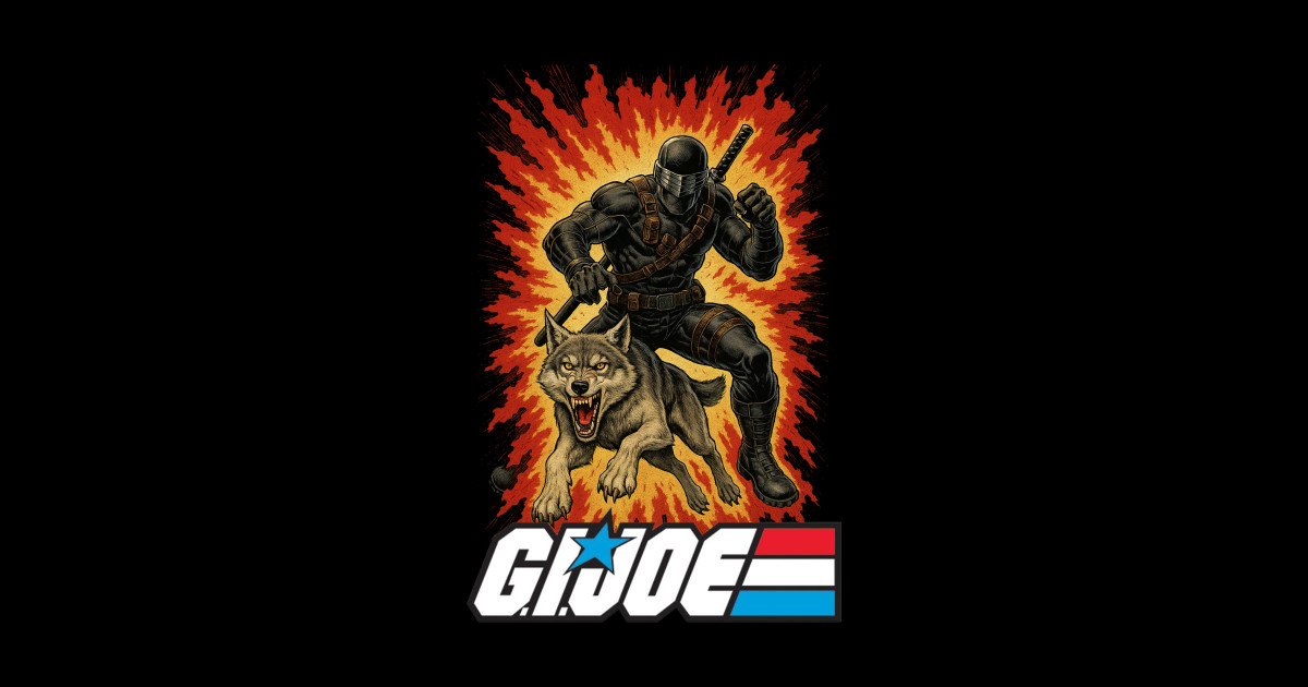 G.I. JOE Commando: Snake Eyes & Timber v2 - Gi Joe - Magnet | TeePublic