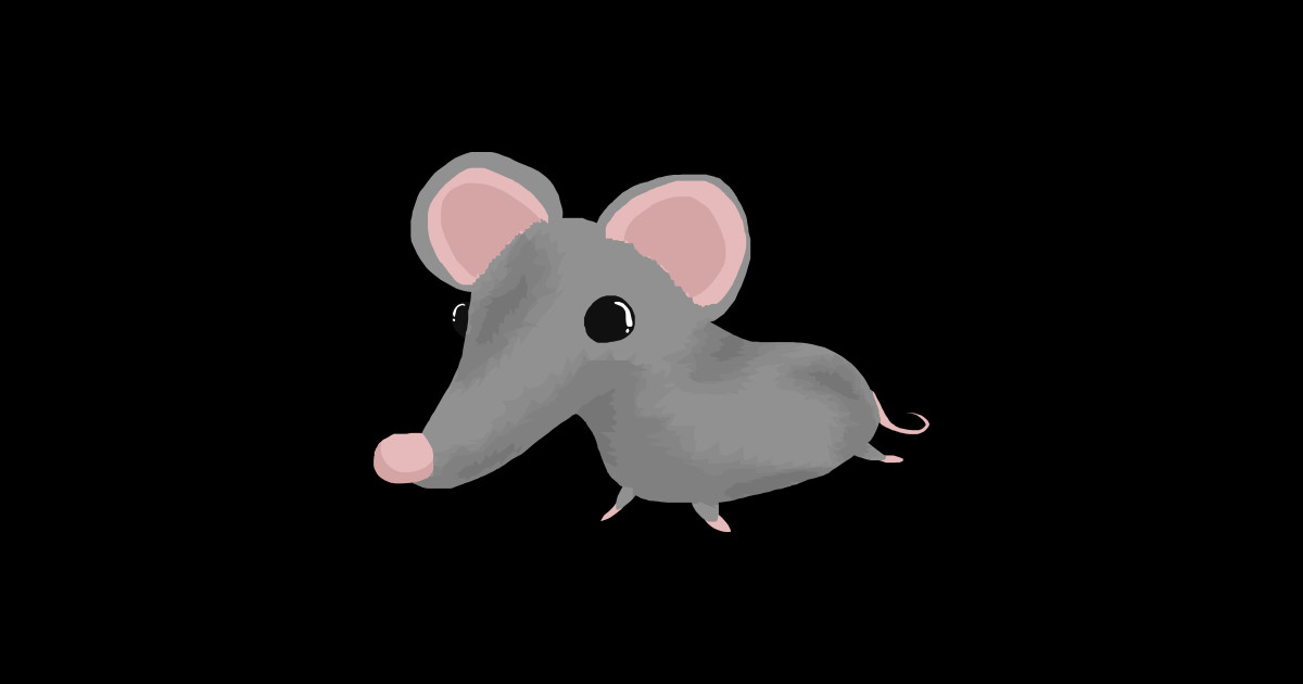 Cute lil rat with goofy legs - Goofy Looking - Sticker | TeePublic