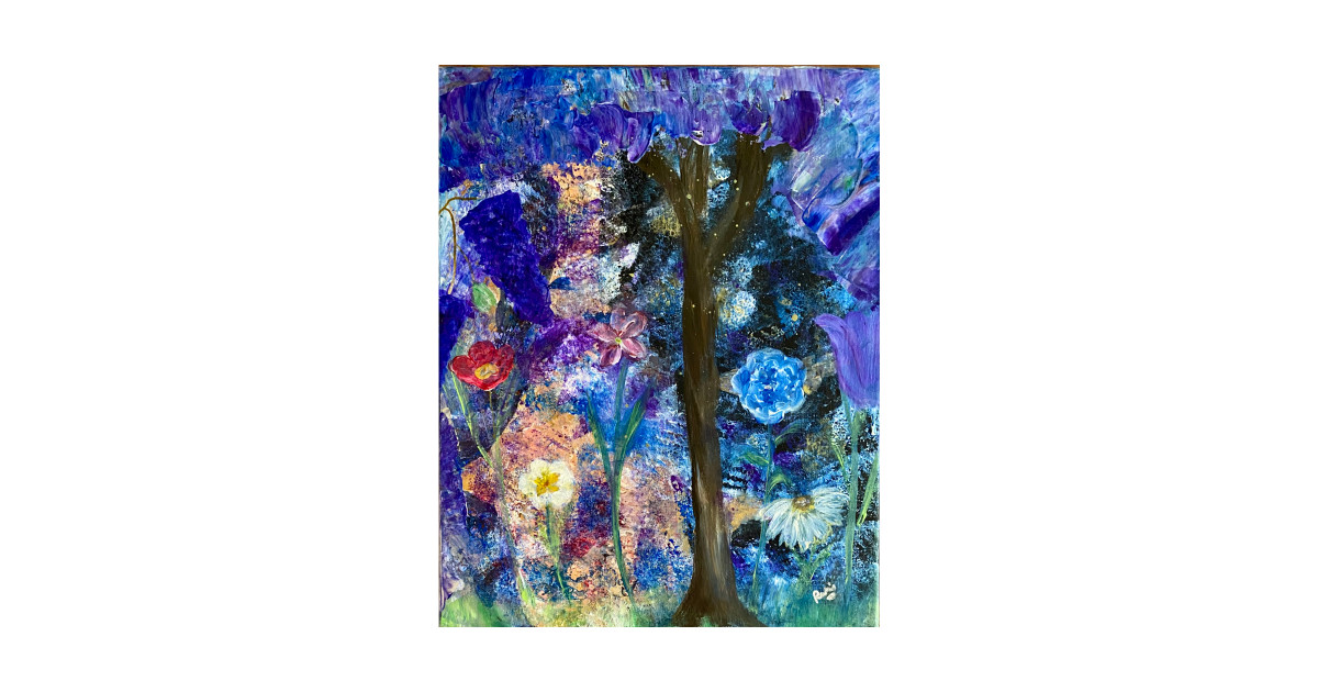 “Seul dans le jardin au clair de lune” (Alone in the Garden at ...