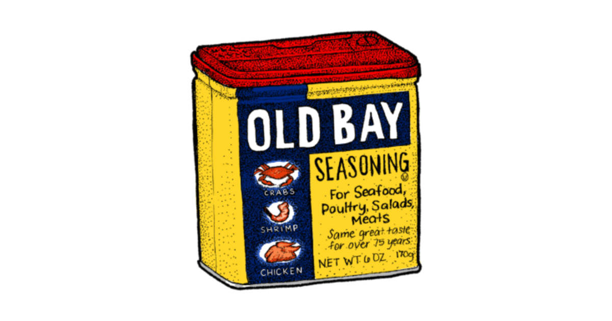 Old Bay Can - Old Bay - T-Shirt | TeePublic