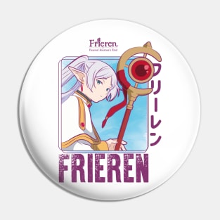 Frieren Beyond Journeys End Pins and Buttons for Sale | TeePublic