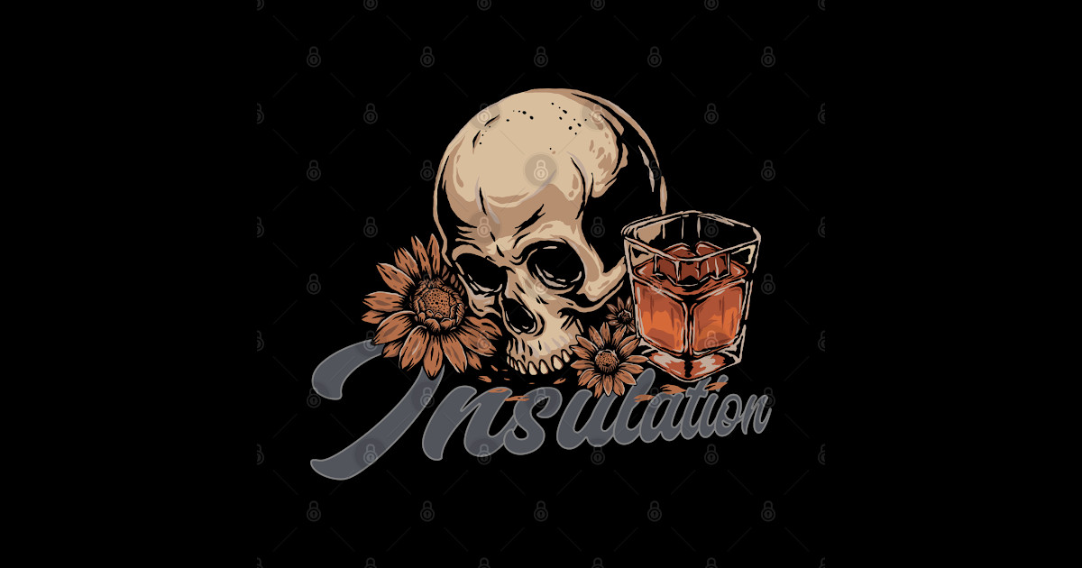 ISOLATION - Skull - Sticker | TeePublic