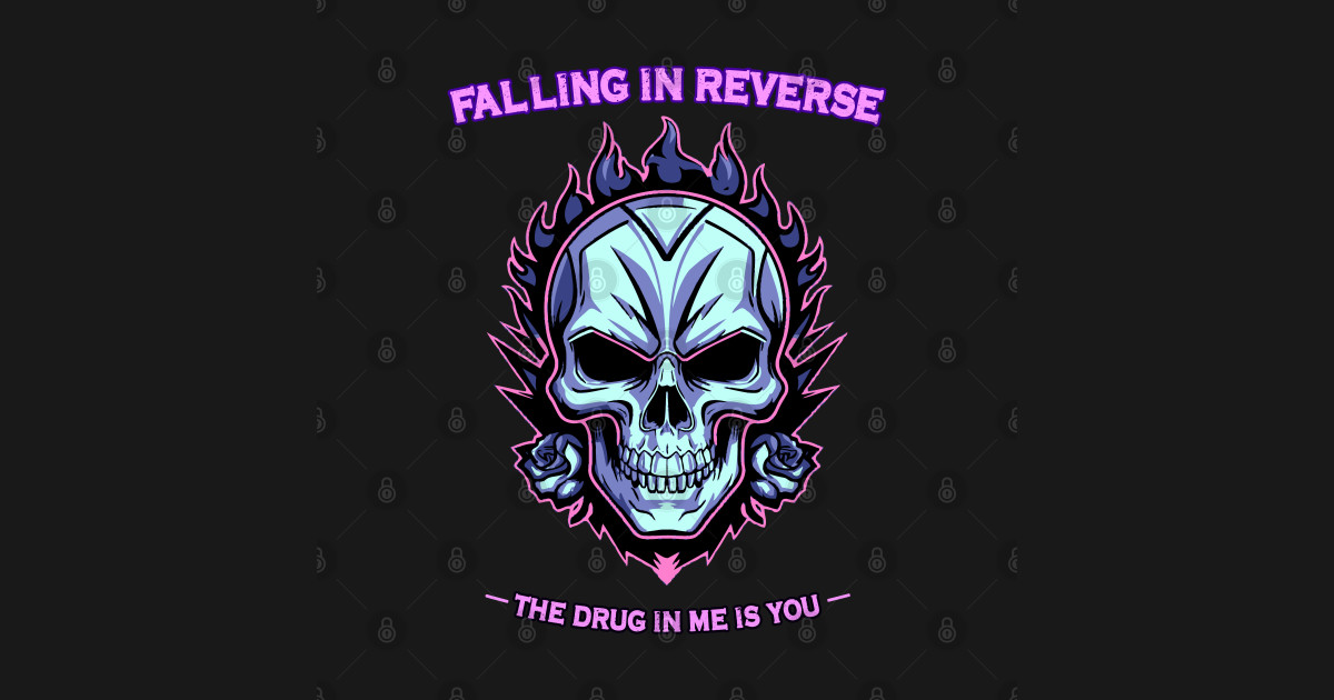 Falling in reverse skull - Falling In Reverse - T-Shirt | TeePublic