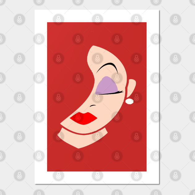 Jessica Rabbit - Disney - Posters and Art Prints | TeePublic