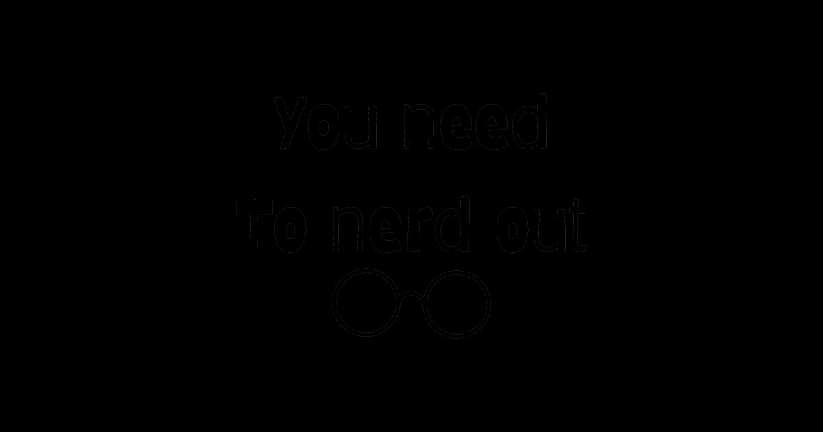 You need to nerd out viral tiktok trend meme design - Tiktok - Sticker ...