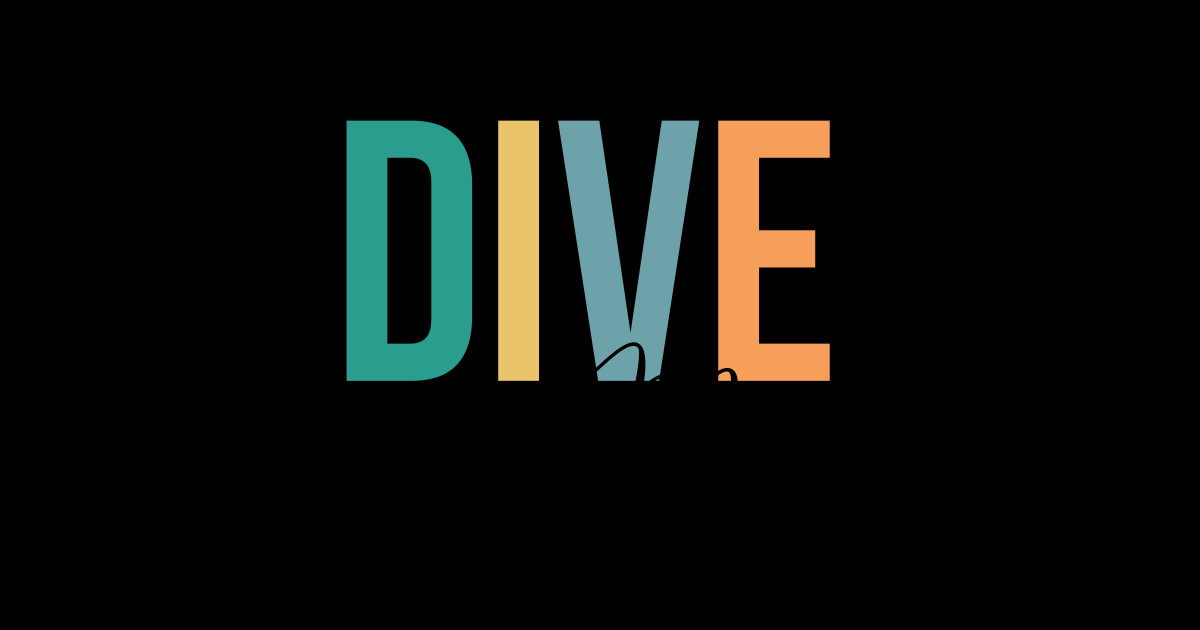 Dive Mom - Dive Mom - Sticker | TeePublic