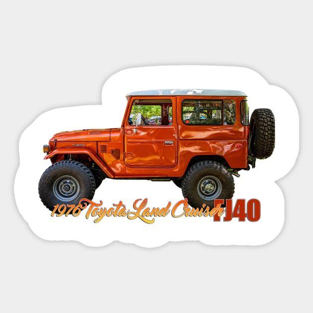 1976 Toyota Land Cruiser FJ40 - 1976 Toyota Land Cruiser - Sticker ...