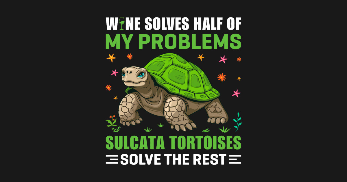 Turtle Pet Sulcata Tortoise Food Reptile Lover African Spurred Tortoise ...