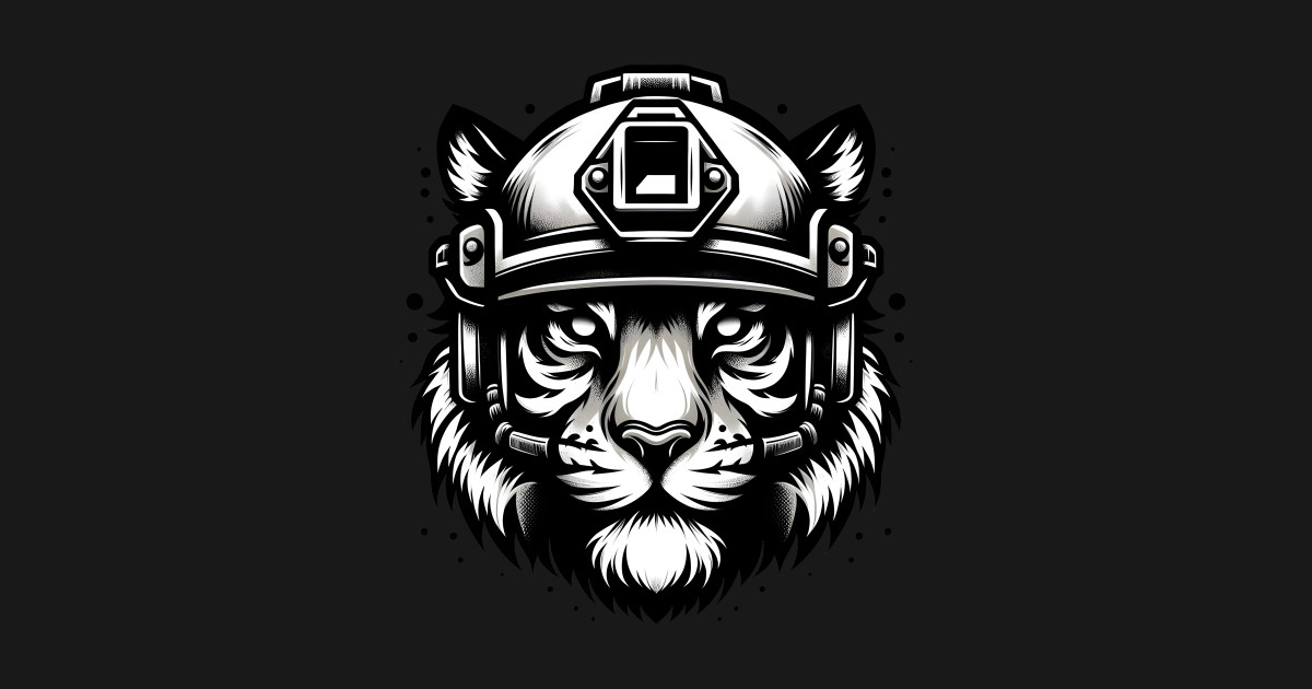Tactical Tiger - Tiger - T-Shirt | TeePublic