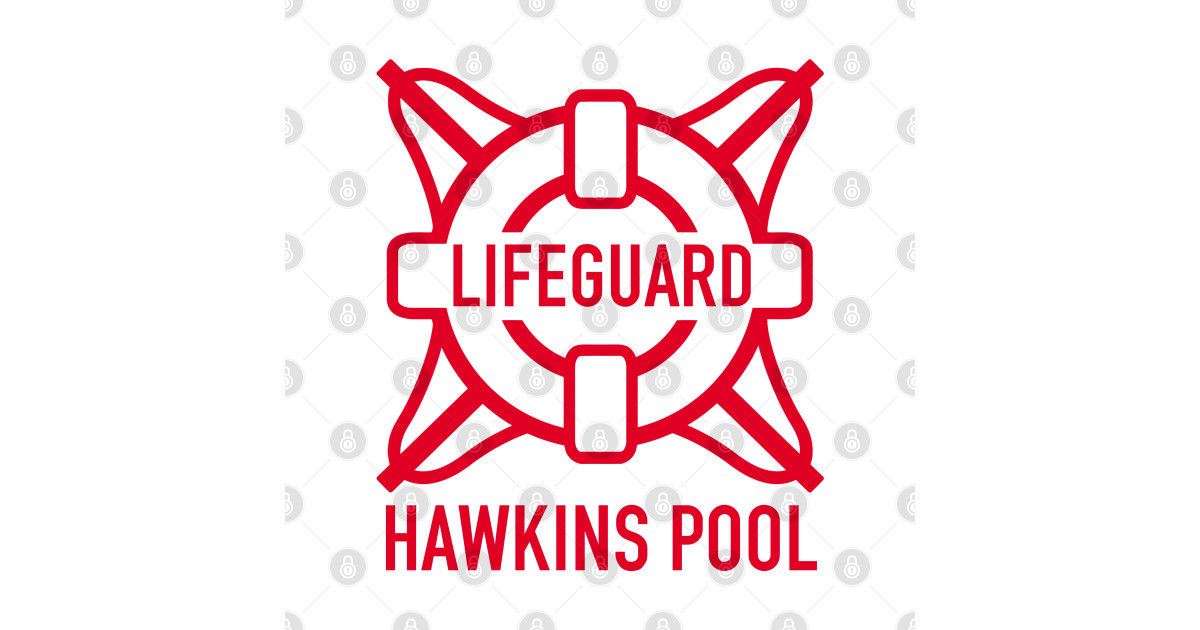 Public pool lifeguard - Tv Shows - T-Shirt | TeePublic