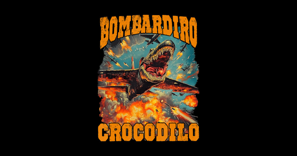 Bombardiro Crocodilo Funny Brainrot - Tralalero Tralala - Socks | TeePublic
