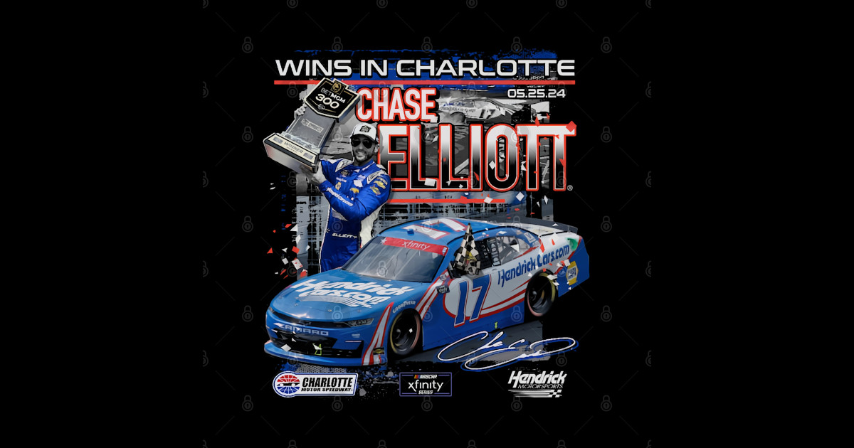 Chase Elliott Xfinity Series MGM - Chase Elliott - Sticker | TeePublic